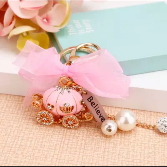 Boutique. | Accessories | Hpcrystal Rhinestonesprincess Pumpkin ...